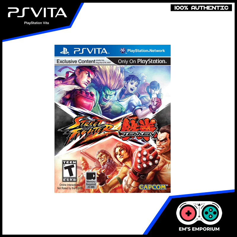 Street Fighter X Tekken PlayStation Vita Games | Shopee Philippines