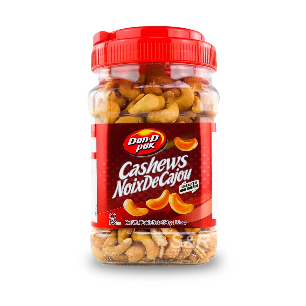 Dan-D Pak Whole Cashew Unsalted 454g | Shopee Philippines