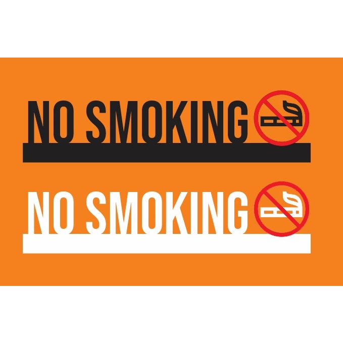 Staff Only, No Smoking, Acrylic Signage and Warning Signs | Shopee ...