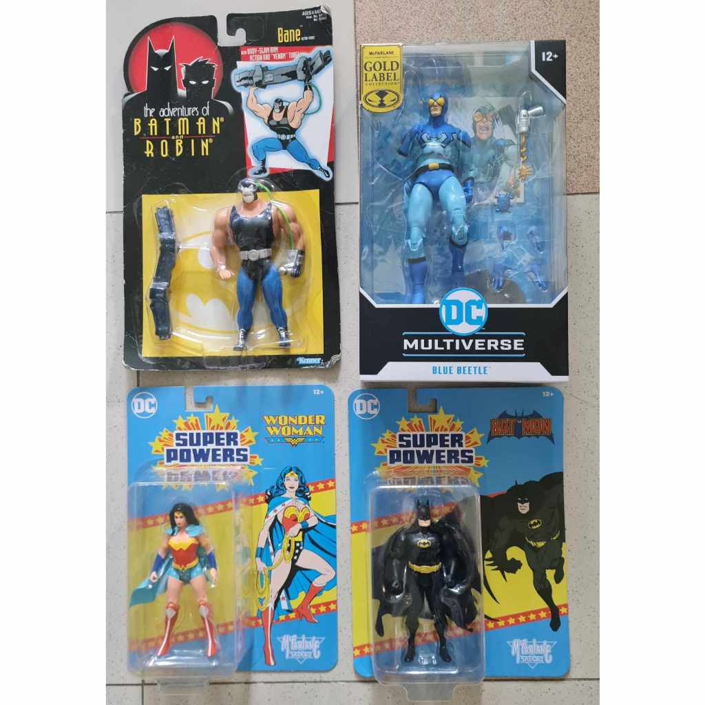 {GOT} BTAS BANE Super Powers Wonder Woman Batman (Black) DC Mcfarlane ...