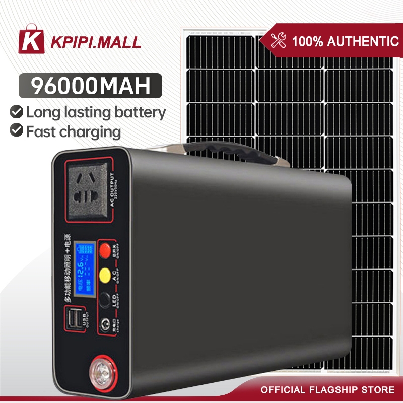 Portable Power Station 300W Multi-functional Power Station 96000mAh ...