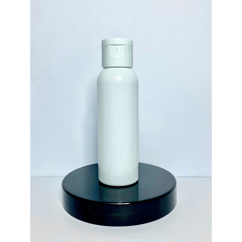 50pcs CPC PETE FLIP TOP 60ml White thick plastic bottle with cap lock ...