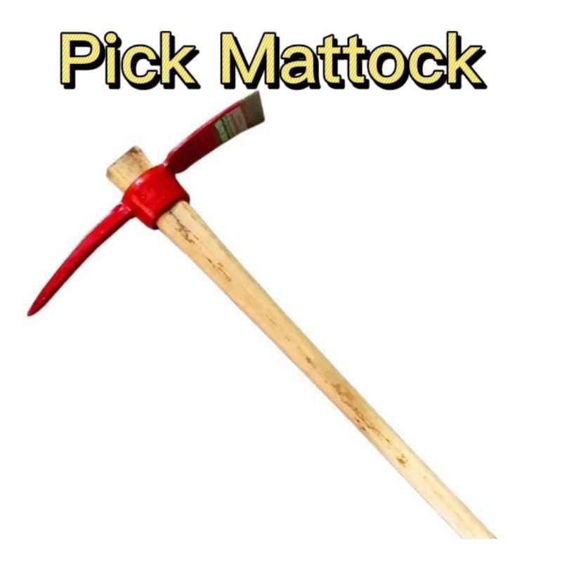 PICK MATTOCK / With Handle 90cm Matibay Good Quality Makapal | Shopee ...
