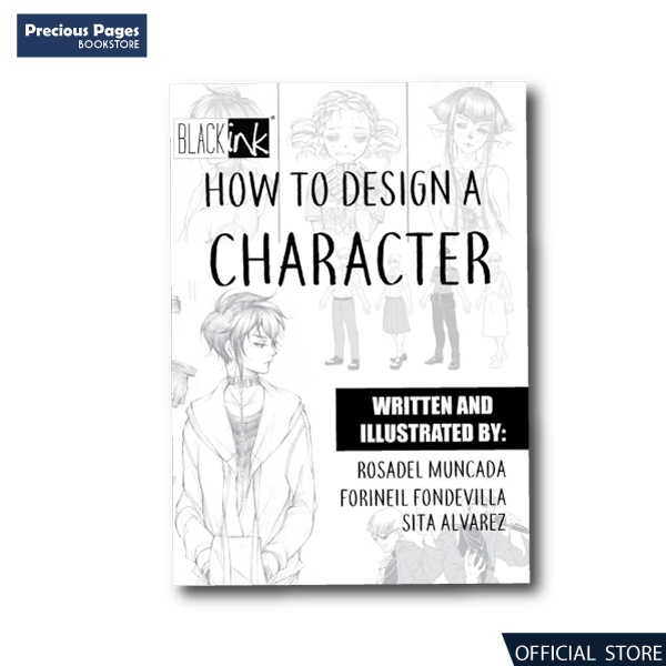 How To Design A Character - Black Ink Comics | Shopee Philippines