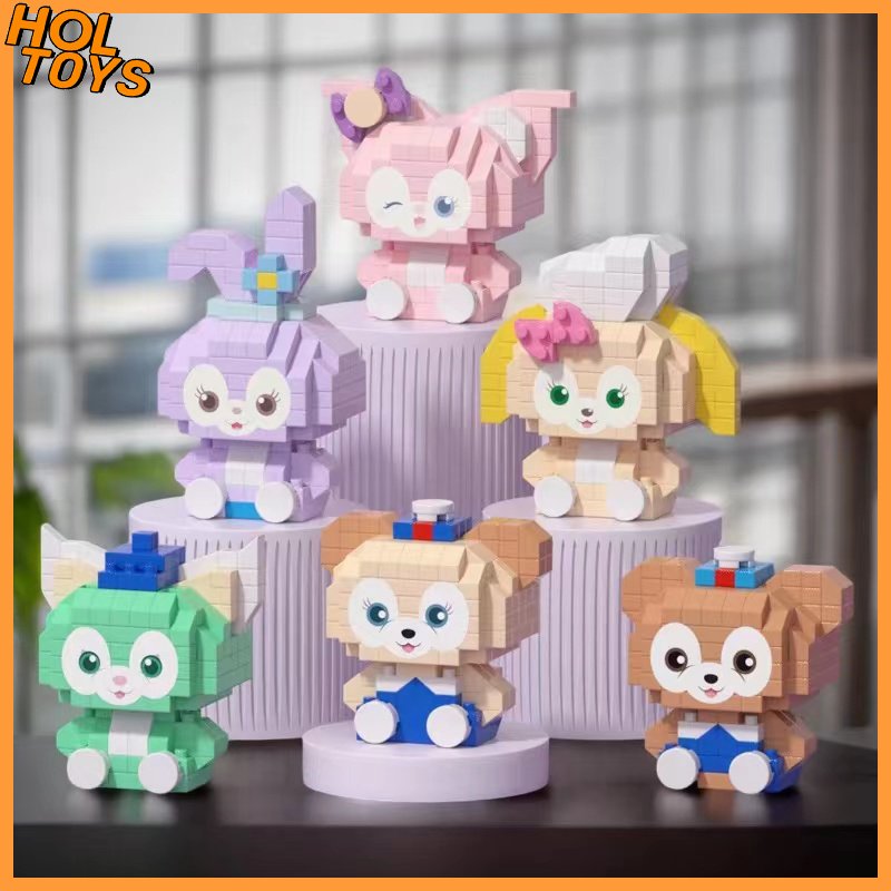 HOL TOYS Mini Blocks Cute Cartoon Characters Toys Building Blocks ...