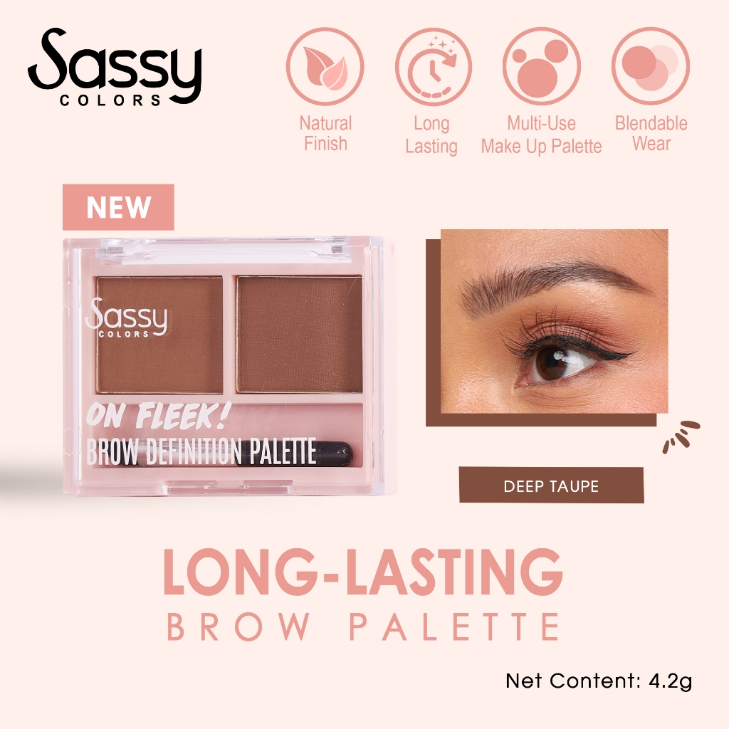 Sassy Colors On Fleek! Eyebrow Definition Palette | Shopee Philippines