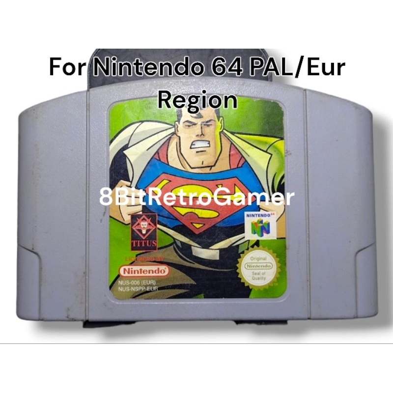 Nintendo 64 PAL or Europe Region | Shopee Philippines