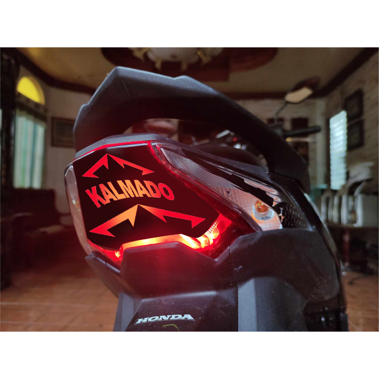Honda Beat FI 2023 Model V3 Tail Light Sticker Decal Kalmado Design ...