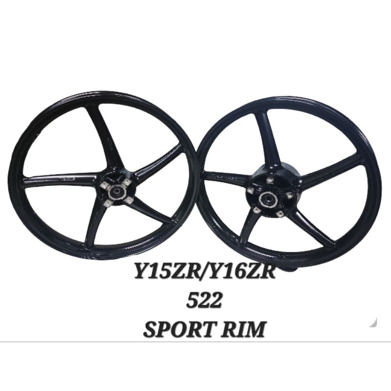 ENKEI Mags 5 Spokes Sniper150 Sniper155 Front Disc Brake 4 Holes Rear ...