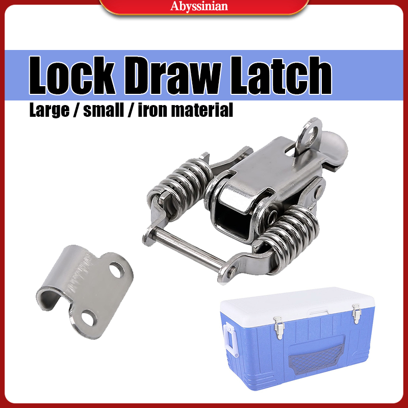 Spring Locking Draw Latch Stainless Clamp For Cabinets Ordinary Cases ...
