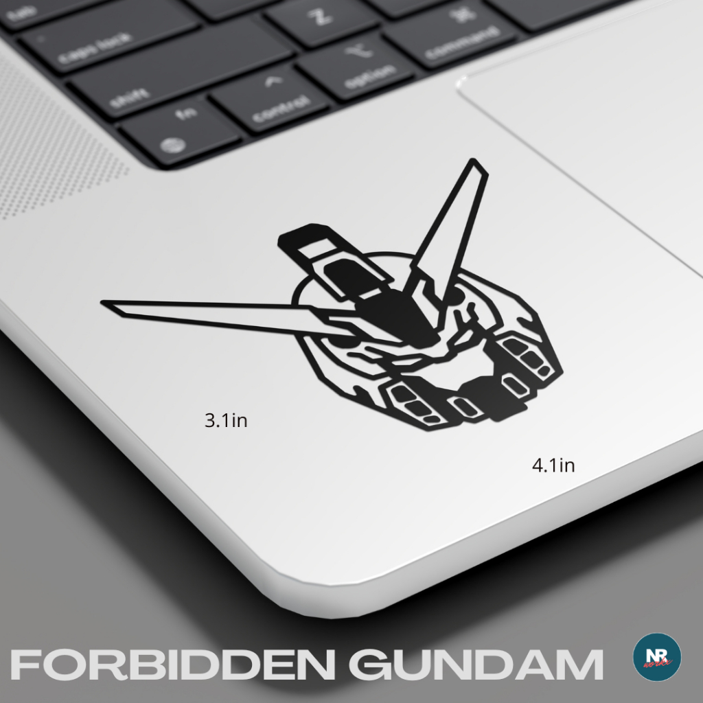 Forbidden Gundam Vinyl Decal Gunpla Anime Mecha Waterproof Sticker ...