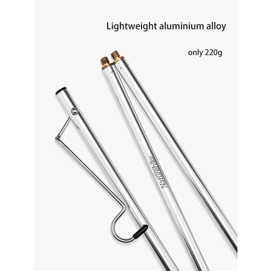 Naturehike Portable Camping Folding Lamp Holder 120cm Pole Outdoor Lamp ...