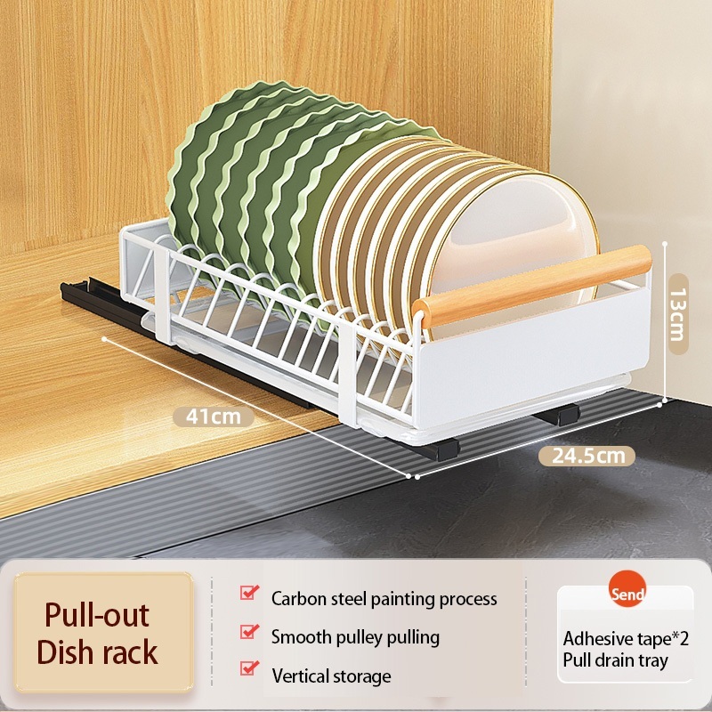 Vhome Pull-out Basket for Kitchen Racks Organizer Under Sink Organizer ...