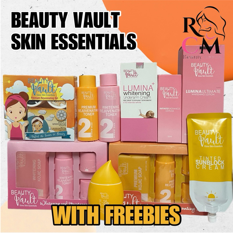 ORIGINAL/COD Beauty Vault Glass Skin Essentials Rejuvenating Set ...