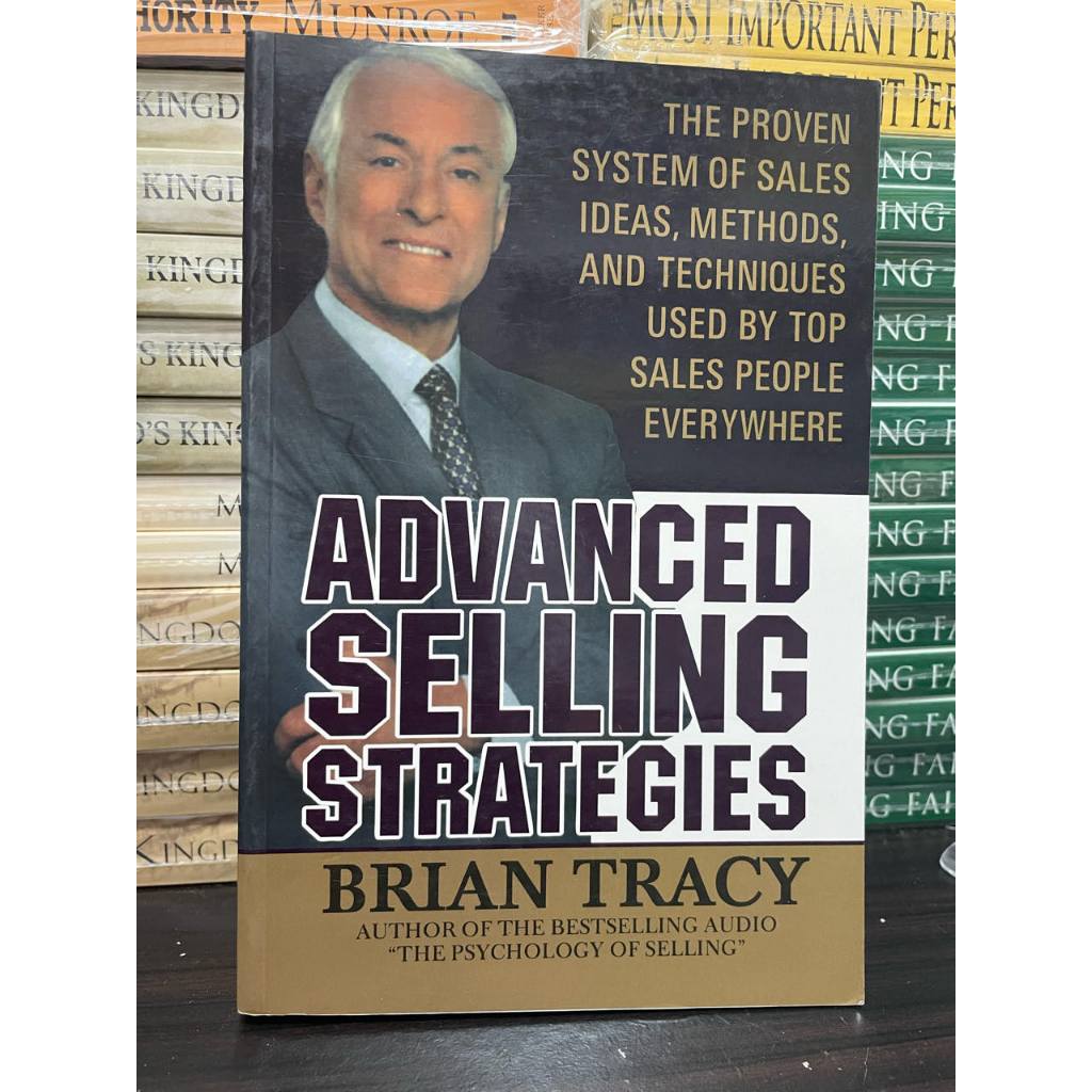 Advanced Selling Strategies by Brian Tracy, 1pc Paperback | Shopee ...