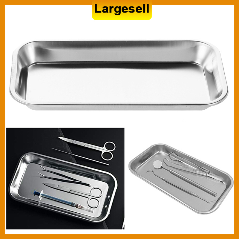 22*12.2cm Medical Tools Tray Stainless Steel Lab Instruments Tray ...