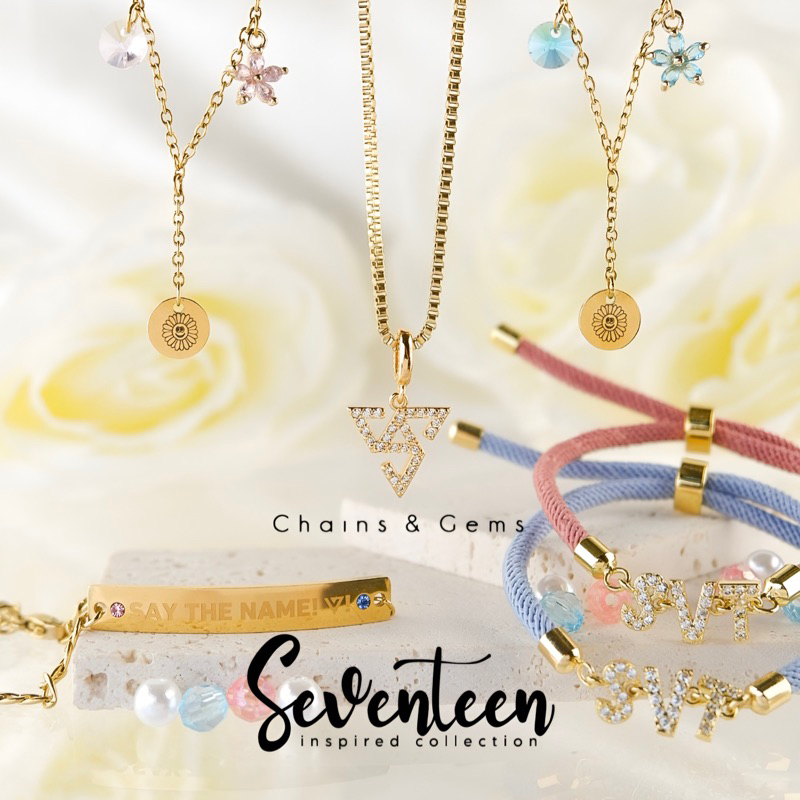 KPOP | Seventeen Inspired Necklaces & Bracelets | SVT | NO Box Included ...