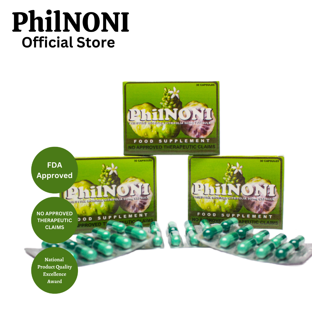 PhilNONI Capsule 500mg | Shopee Philippines
