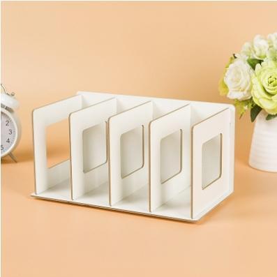 Book rack, desktop book rack, wood rack DIY table book rack, wooden ...