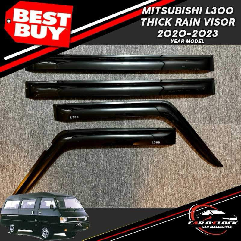 Mitsubishi L300 4 Door 1990 - 2019 Thick Rain Visor | Shopee Philippines