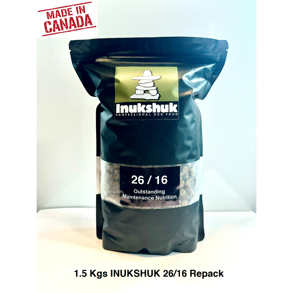 1.4 Kgs REPACK Inukshuk 26/16 Dog Food (Maintenance Formula) | Shopee ...