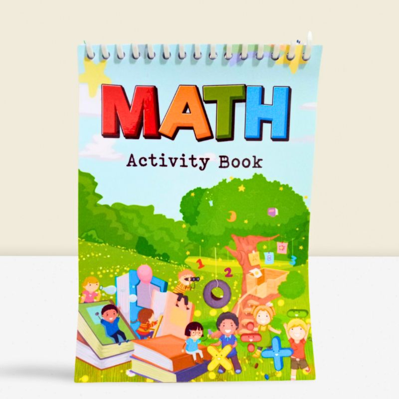 MATH Activity Book for kindergarten preschool kids worksheet number ...