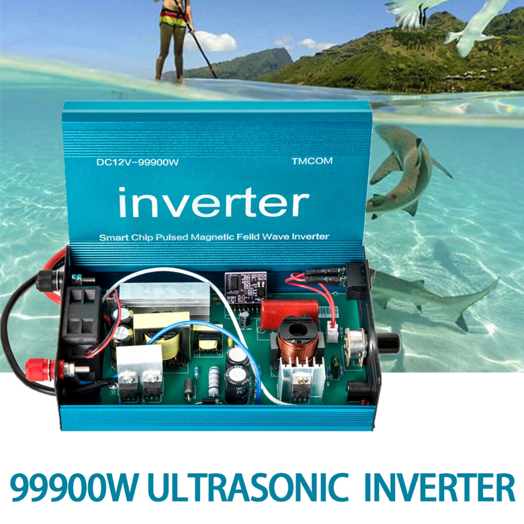 99900w DC12V Ultrasonic Inverter Fishing Electric Fisher Fishing High ...