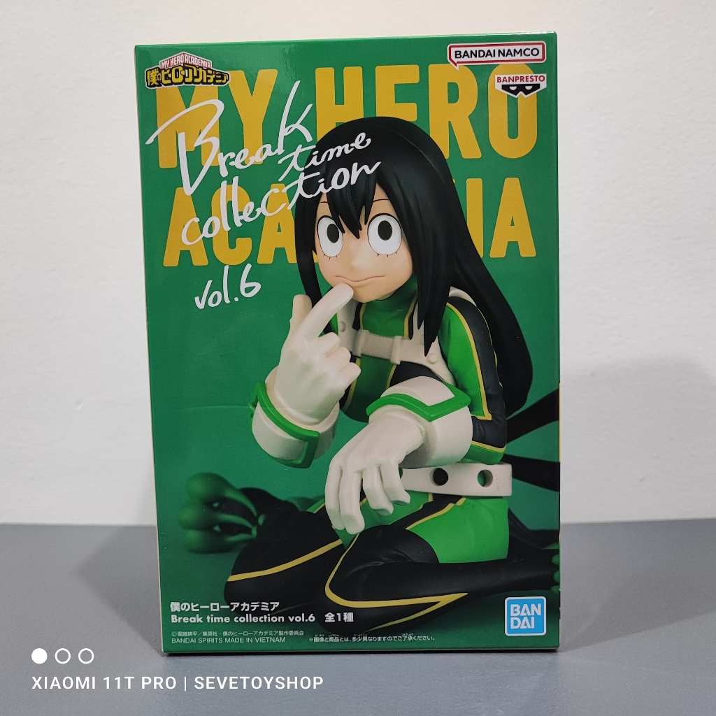 [MISB] Banpresto My Hero Academia MHA Break Time Collection Tsuyu Asui ...