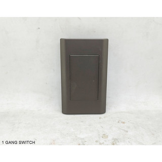 PREMIUM ROYU Plano Series Dark Gray Switches Outlets 1g 2g 3g Switch 1 ...
