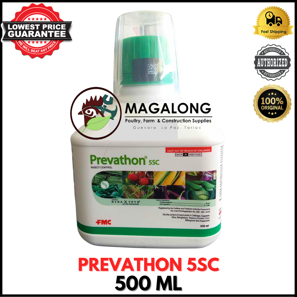 PREVATHON 5SC BY FMC - CHLORANTRANILIPROLE - INSECTICIDE - INSECT ...