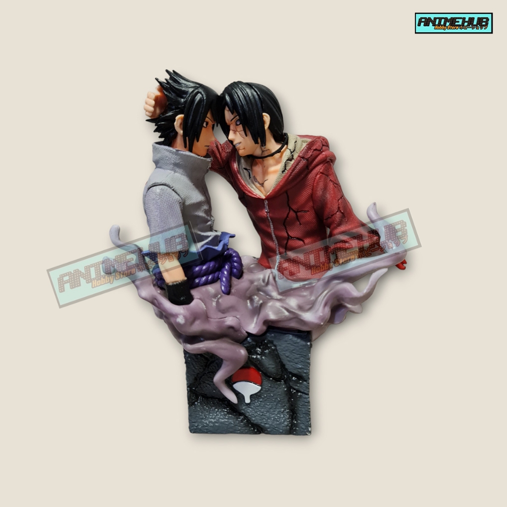 GK VS Knock Off Naruto Itachi and Sasuke Statue | Shopee Philippines