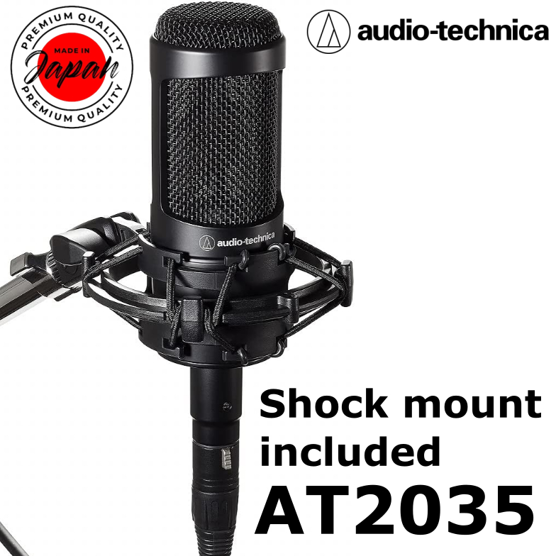audio technica / AT2035 condenser microphone DTM Video distribution ...