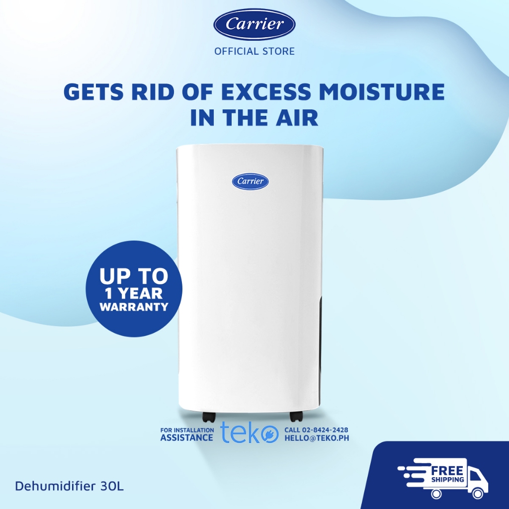 Carrier Dehumidifier 30L | Shopee Philippines