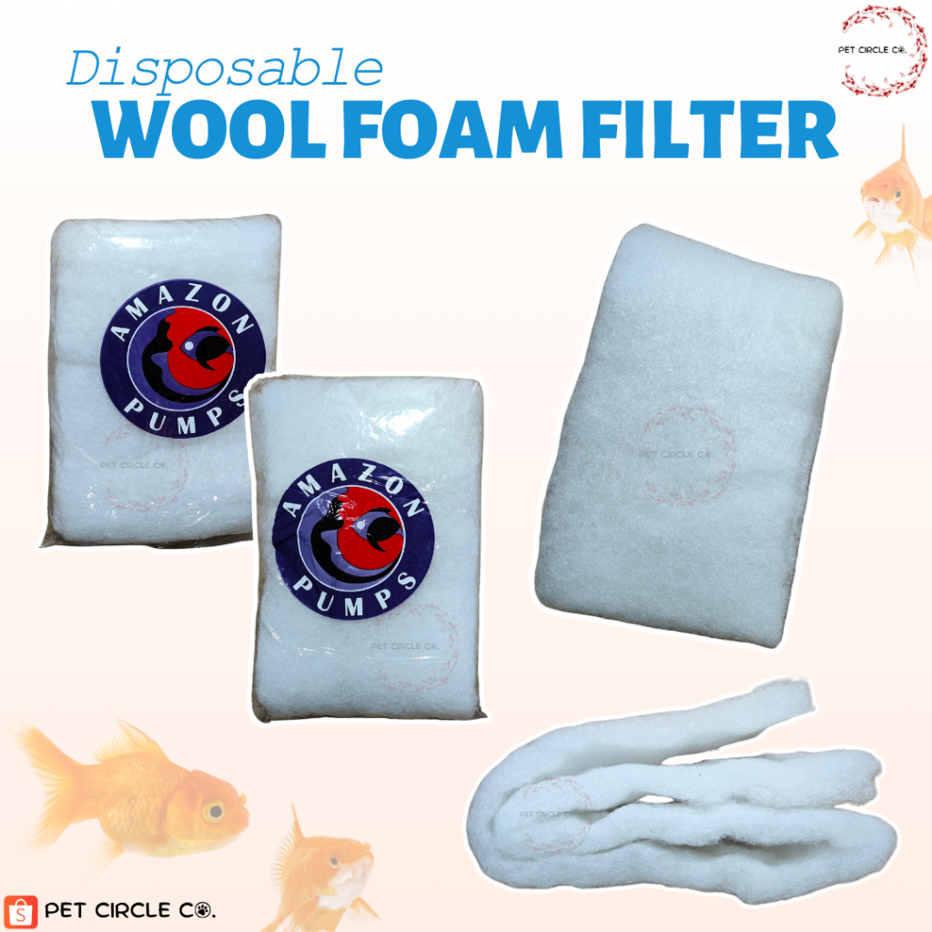 Aquarium Disposable Filter Wool Foam 4x28inch | Shopee Philippines