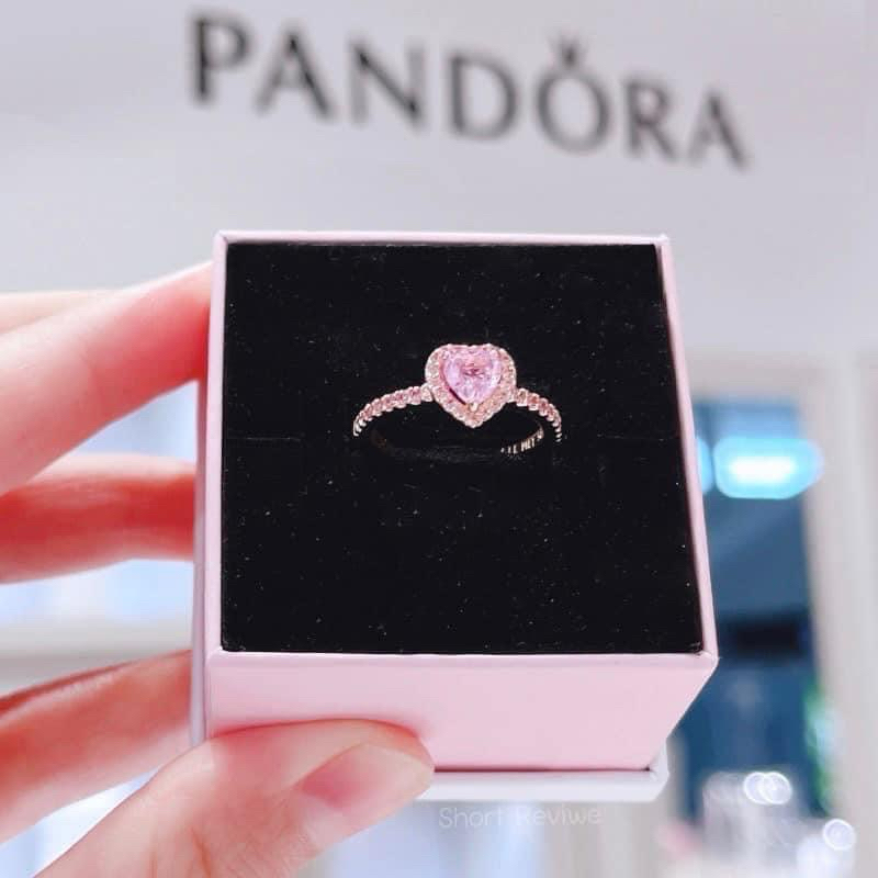 PANDORAA inspired promise ring | with box and paper bag | Adjustable ...