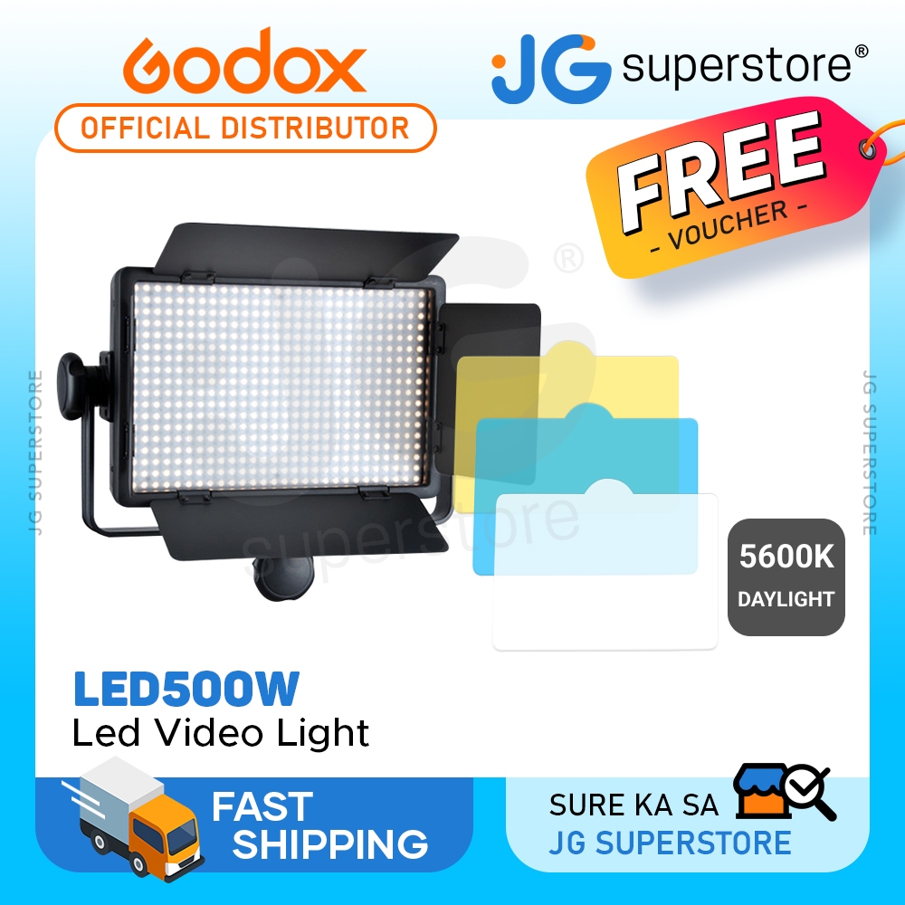 Godox LED500W 5600K Daylight LED Video Light with On-Board Control with ...