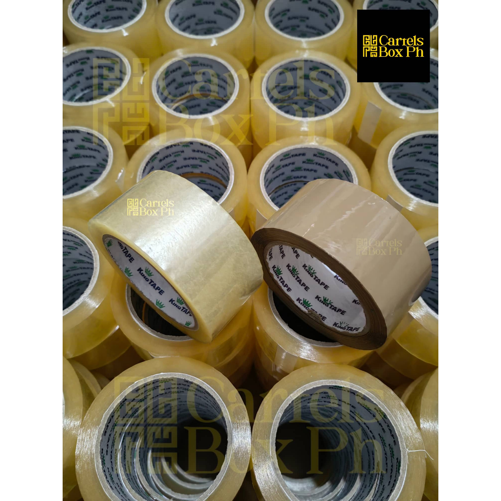 Packaging Tape 100 meters in Brown and Clear | Shopee Philippines