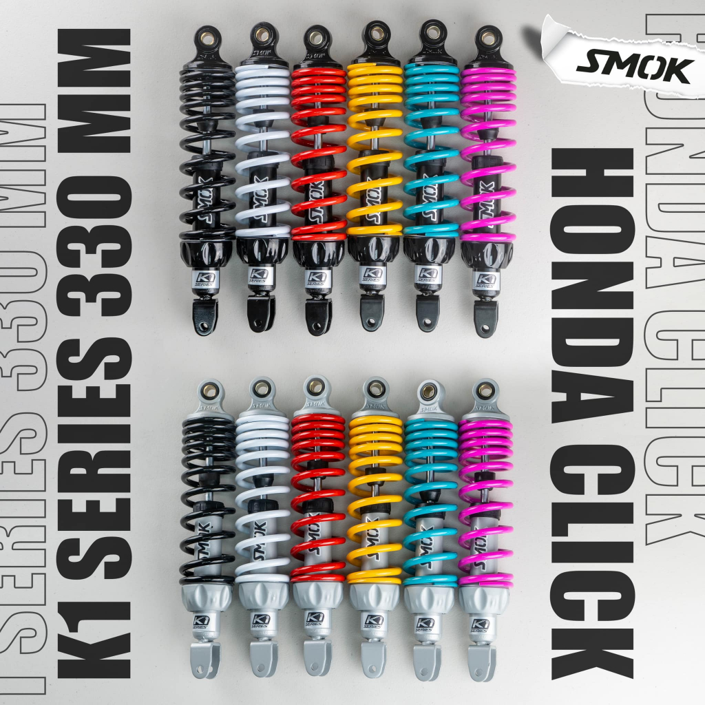 SMOK REAR SHOCK K1 SERIES MIO I 125 / CLICK / BEAT FI / GENIO / SOULTY ...
