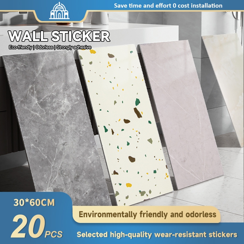 20PCS 3D Marble Wallpaper Vinyl Kitchen Tabletop Cabinet Furniture ...