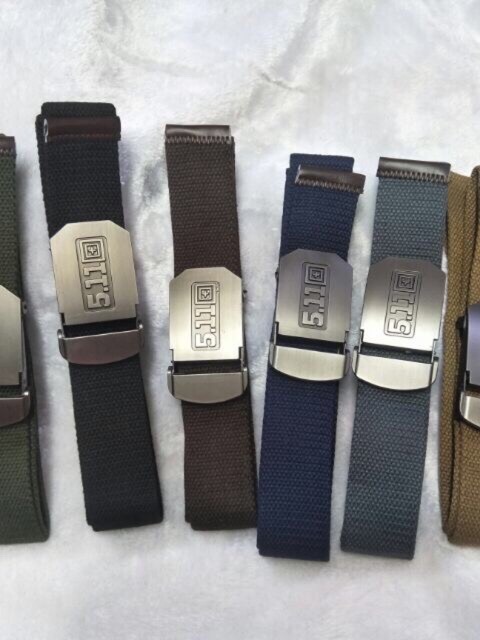 H-#511 Men's Uniform Belt 5.11 Men's Outdoor Canvas Belt | Shopee ...