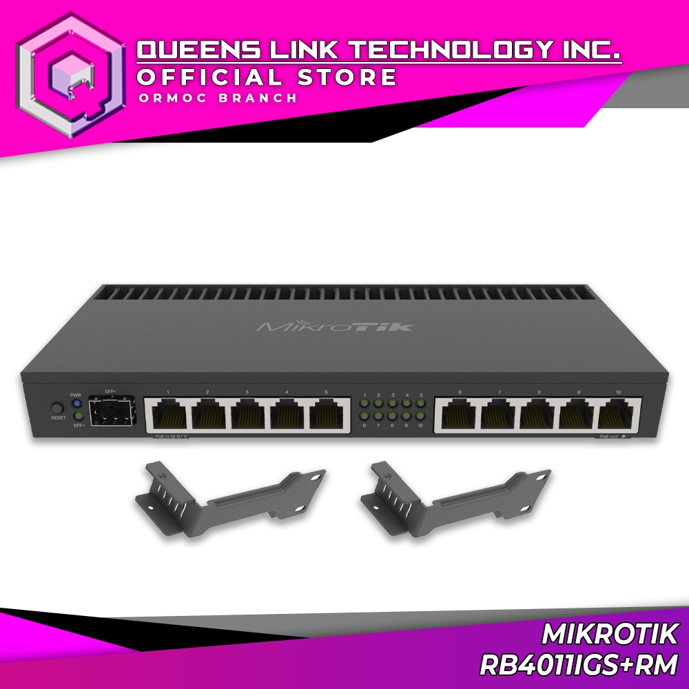 Mikrotik RB4011iGS+RM Router Board | Shopee Philippines