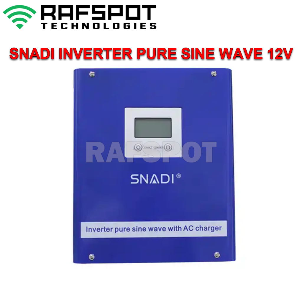 Original SNADI 12V 1kw Inverter Pure Sine Wave with AC Charger | Shopee ...