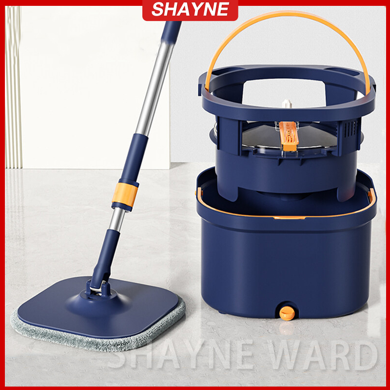 Magic Spin Mop Cleaning Household Wet Floor Mop 360 Rotating Floor Mop ...