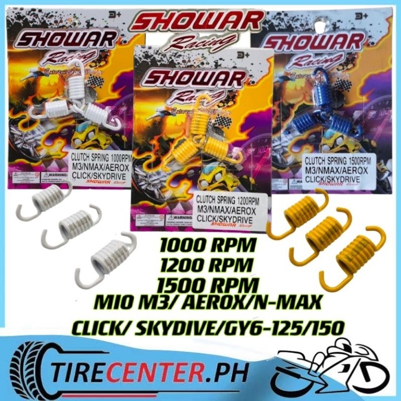 Showar Clutch Spring Mio M3 / Aerox / Nmax / Click / Skydrive / GY6-125 ...