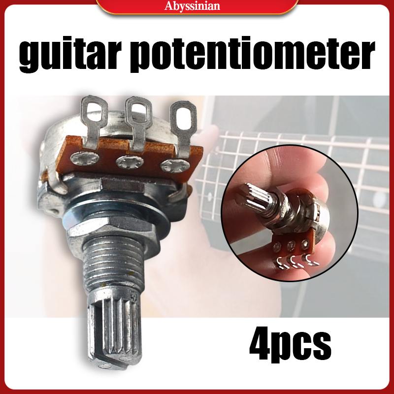 4Pcs 18mm Guitar Volume Tone Pots Potentiometer For Volume Tone ...