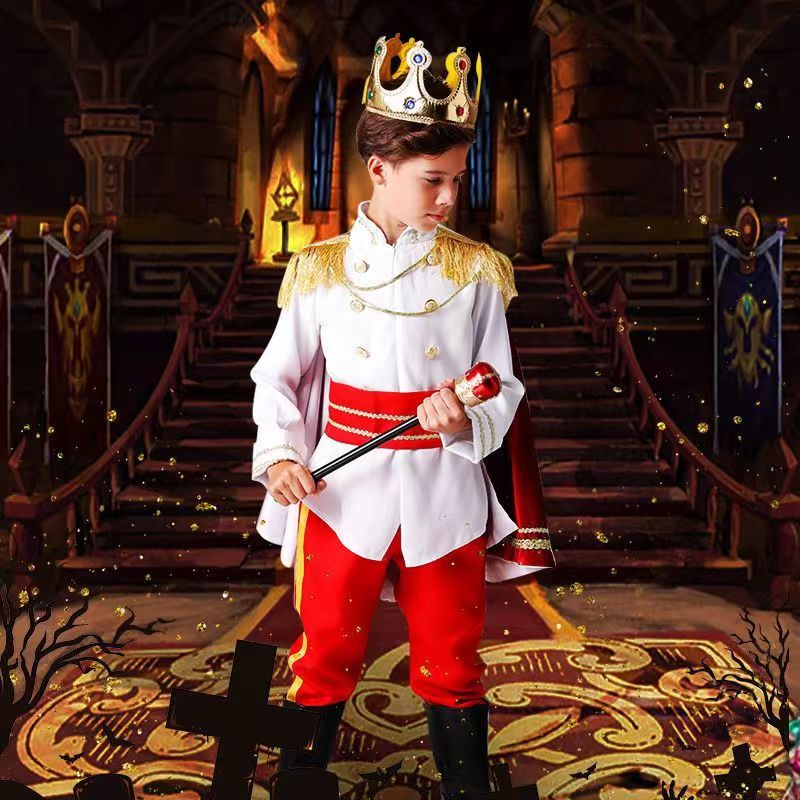King Costume For Kids Boy Prince Costume For Kids Boy Cosplay Costume ...