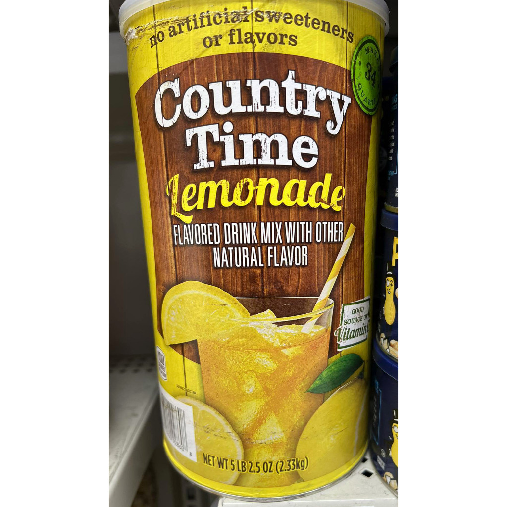 Country Time lemonade Flavored Drink Mix with Other Natural Flavor 2.33 ...