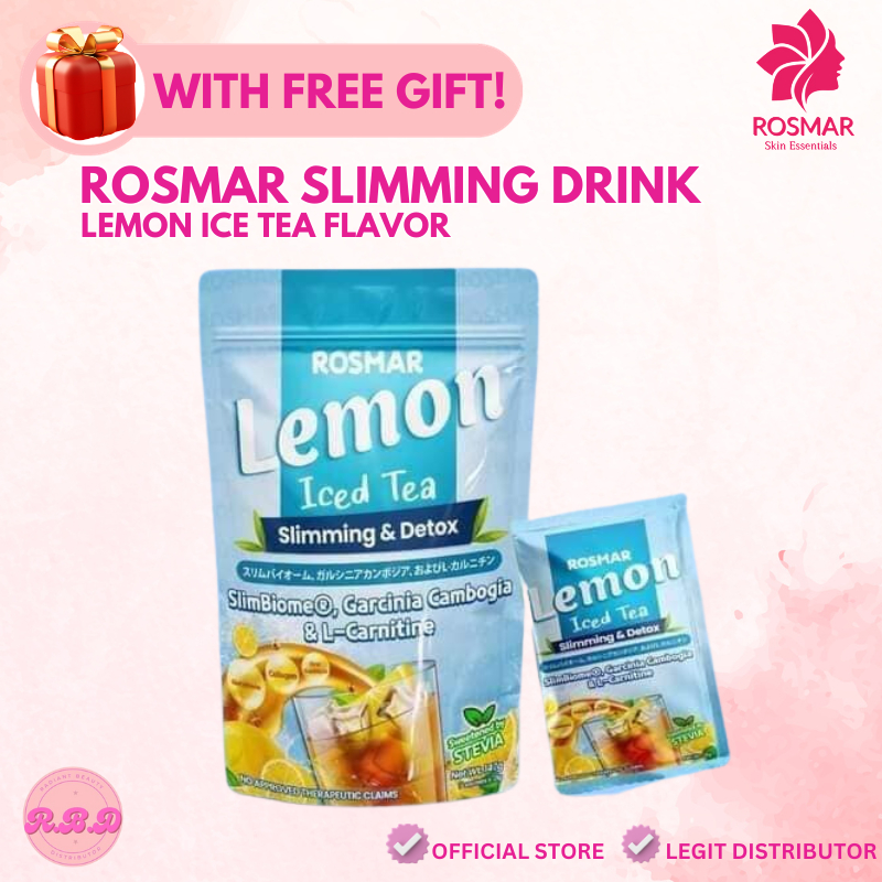 RBD | Authentic Rosmars Detox Drink Rosmar new flavor Lemon Iced Tea ...