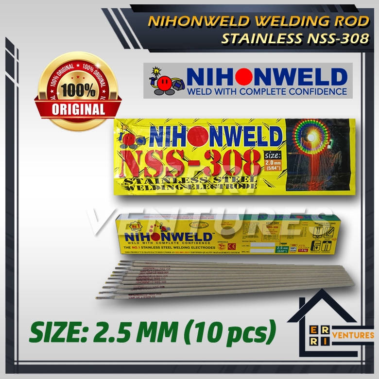 [Nihonweld] Stainless Welding Rod NSS-308 | Shopee Philippines