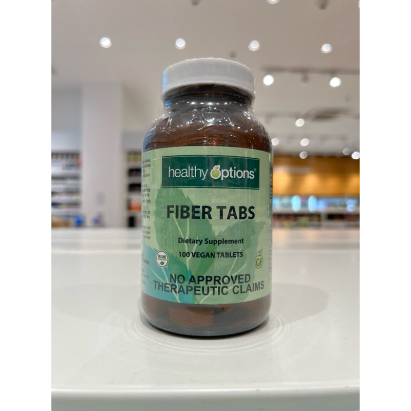 Fiber Tabs Healthy Options 100 vegetarian tablets | Shopee Philippines